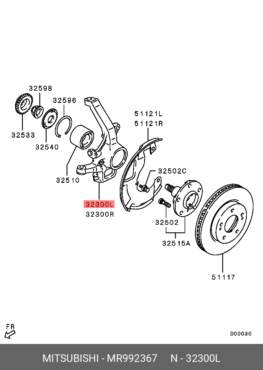 MITSUBISHI MR992367 MR992367