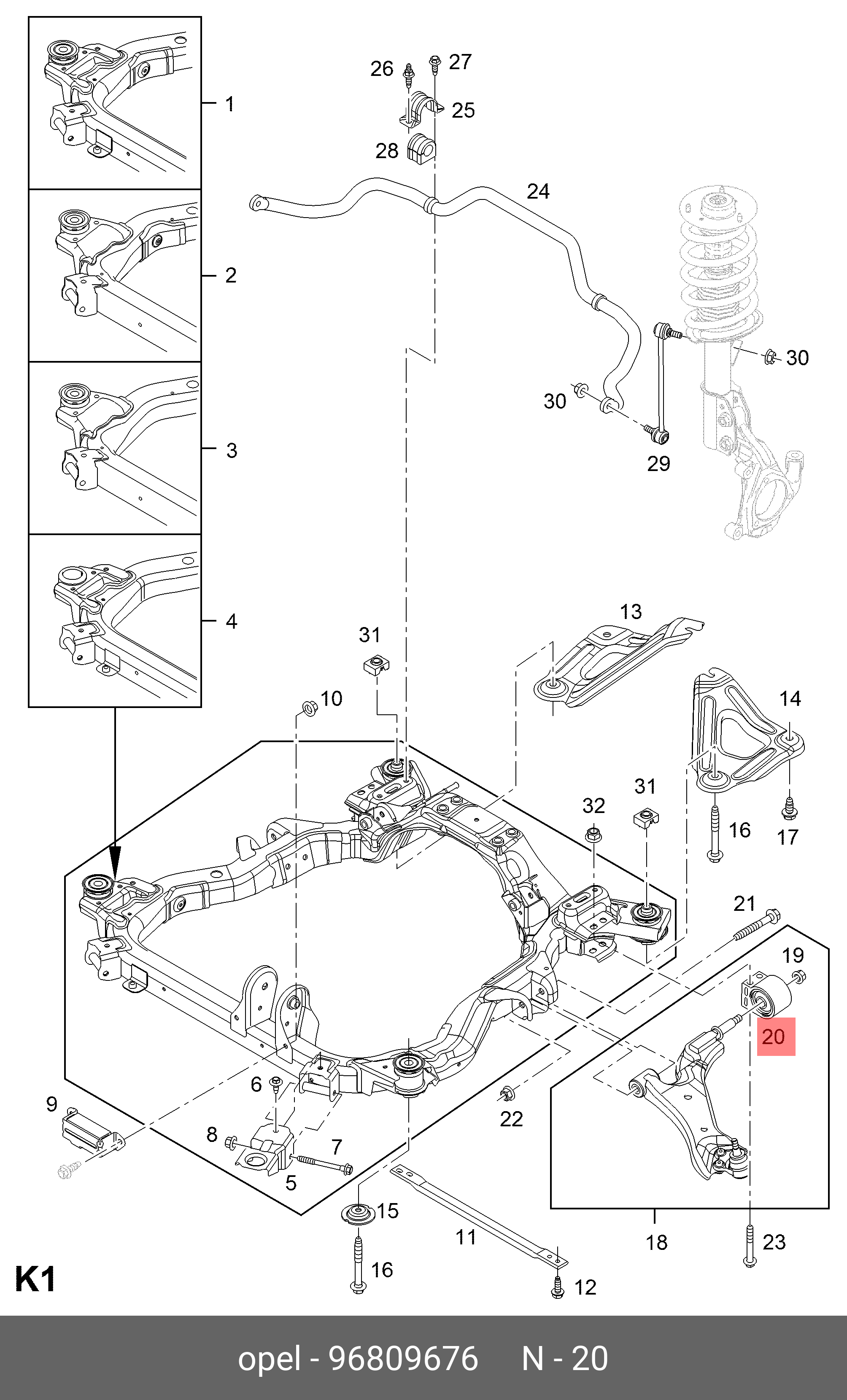 CHEVROLET 96809676 20946159,96819162_AB,25995127,48 02 543