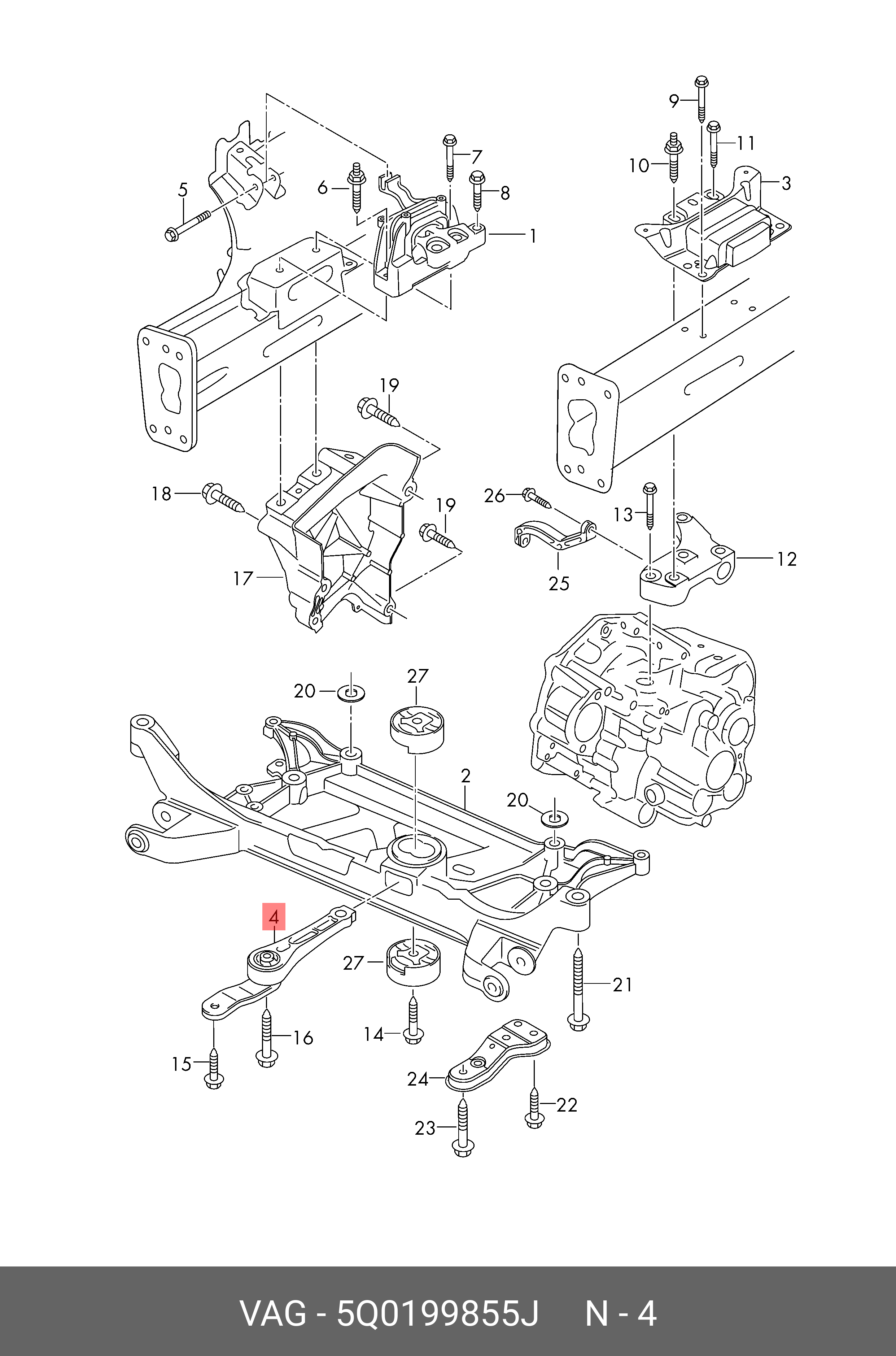 VAG 5Q0 199 855 J 5Q0 199 855 AD,5Q0 199 855 J