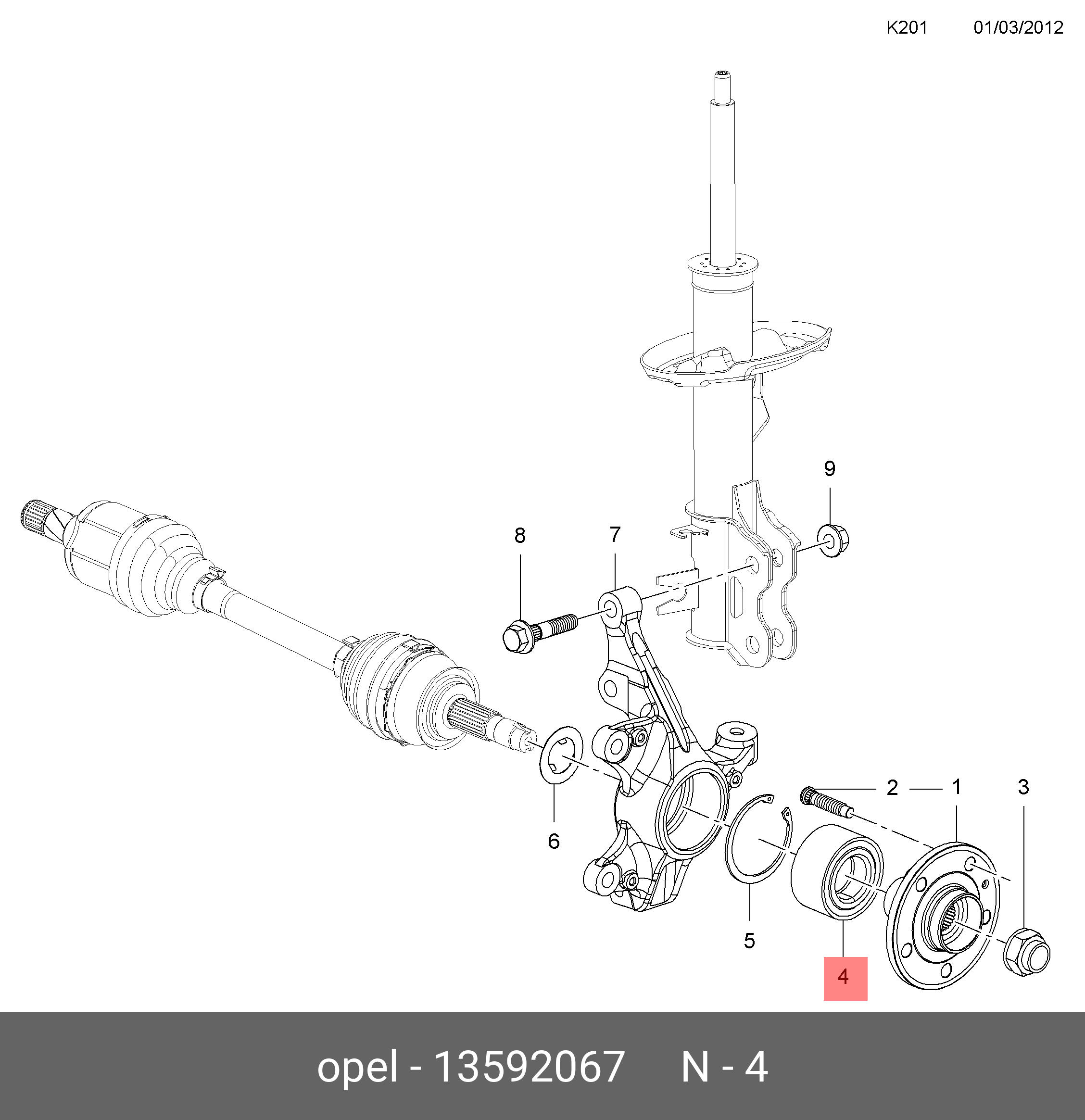 GM 13592067 13592067,13592068,93168535