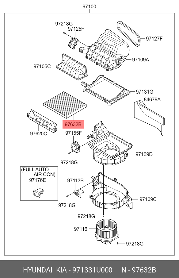HYUNDAI 97133-1U000 97133-2B005,97133-1U000