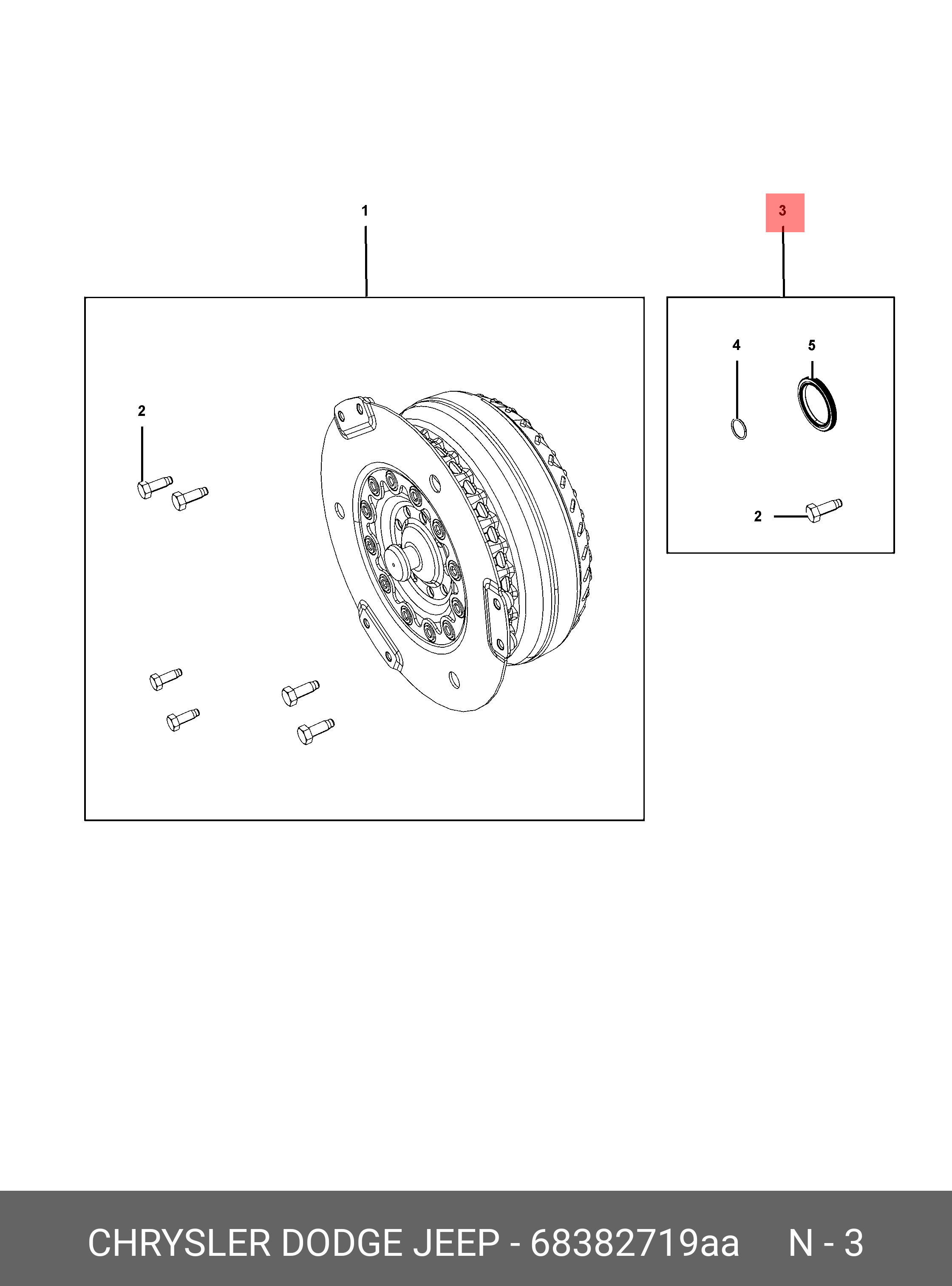 CHRYSLER 68382719AA 68382719AA