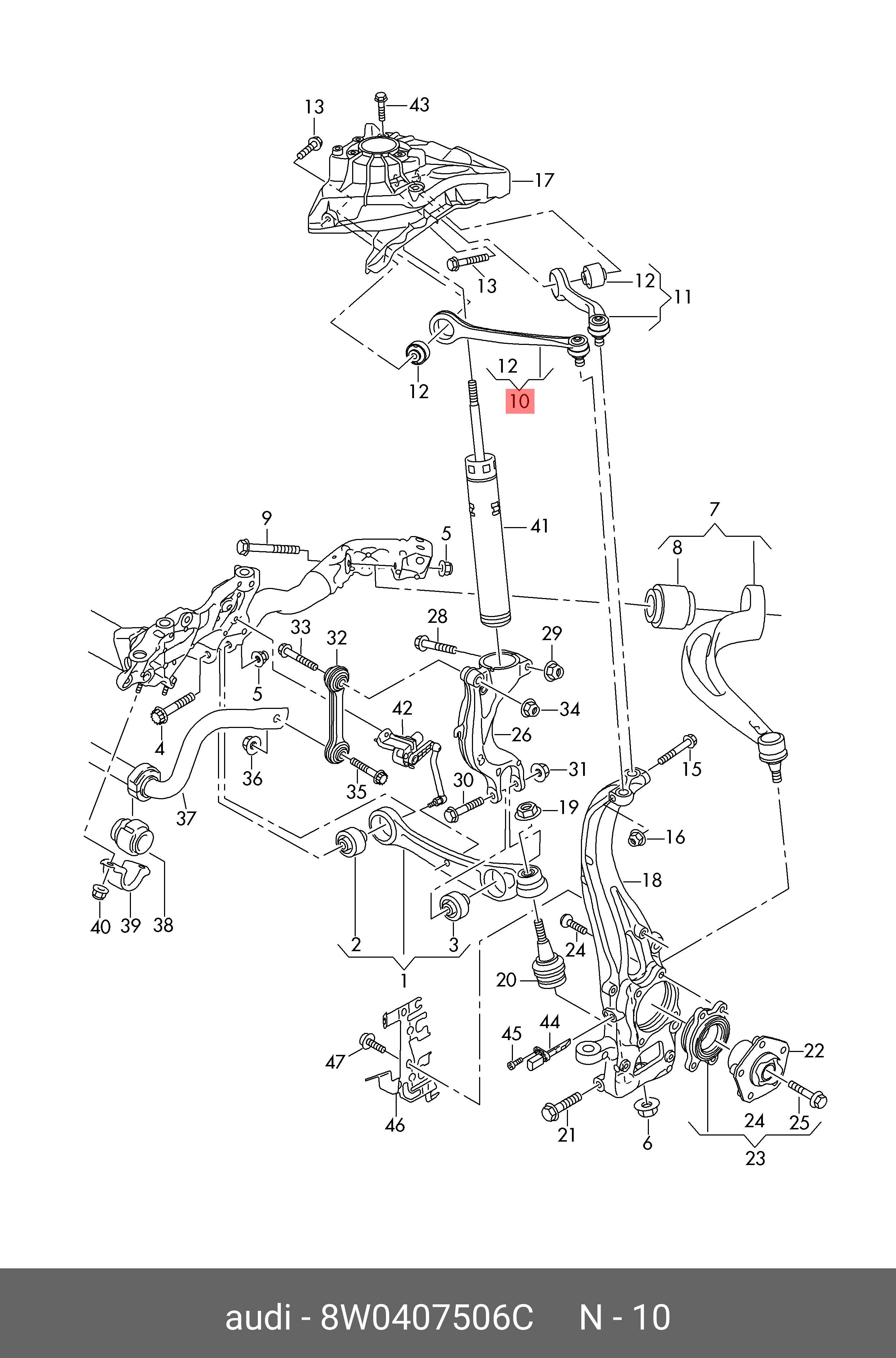 VAG 8W0 407 506 C 8W0 407 506 C