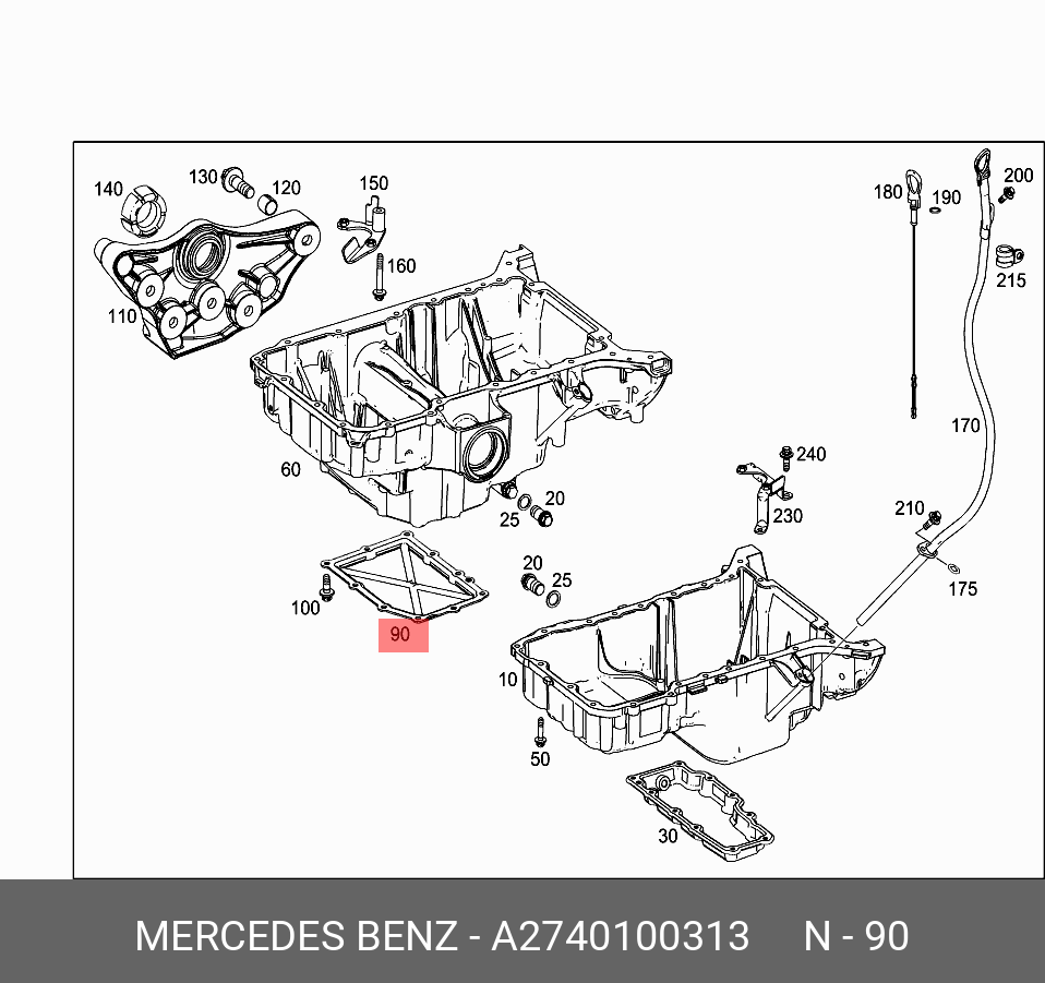 Daimler AG A2740100313 A2740100313