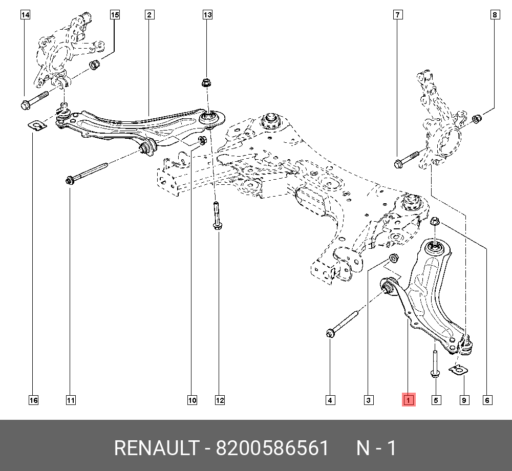 RENAULT 8200586561 415 330 03 00,A 415 330 03 00,8200586561