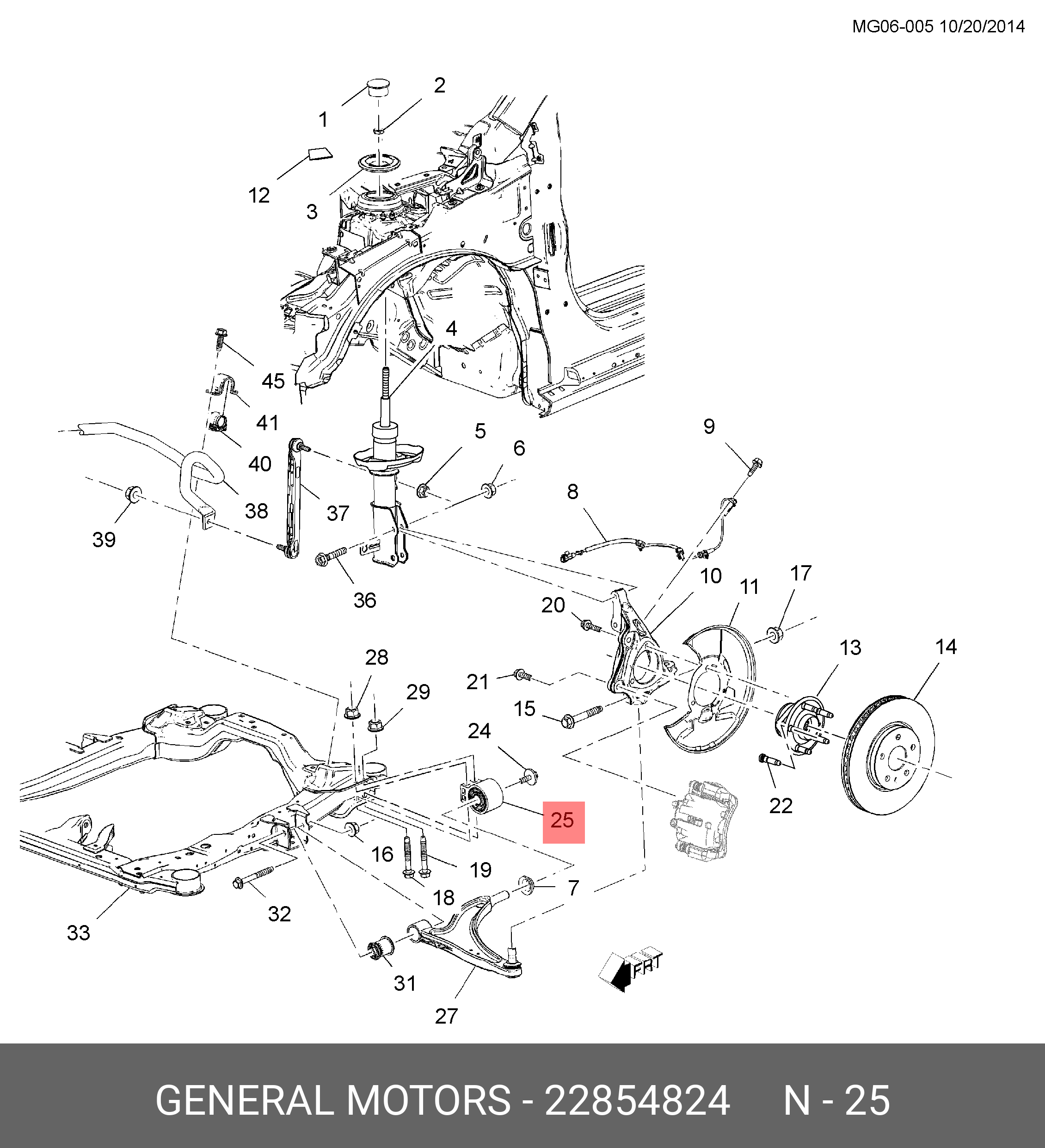 GM 22854824 13334021,13359599