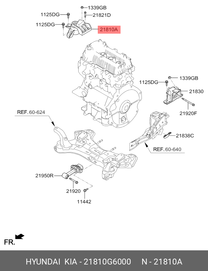 KIA 21810-G6000 21810-G6000