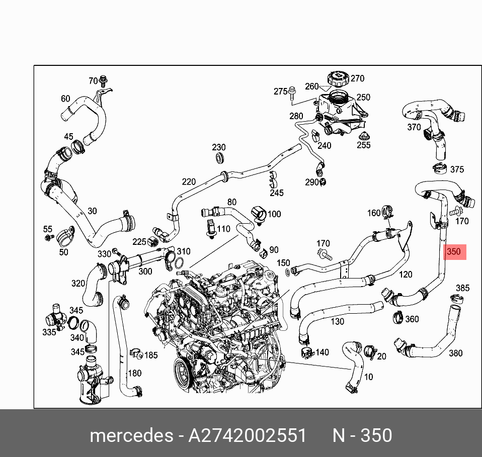 MERCEDES-BENZ 2742002551 2742002551