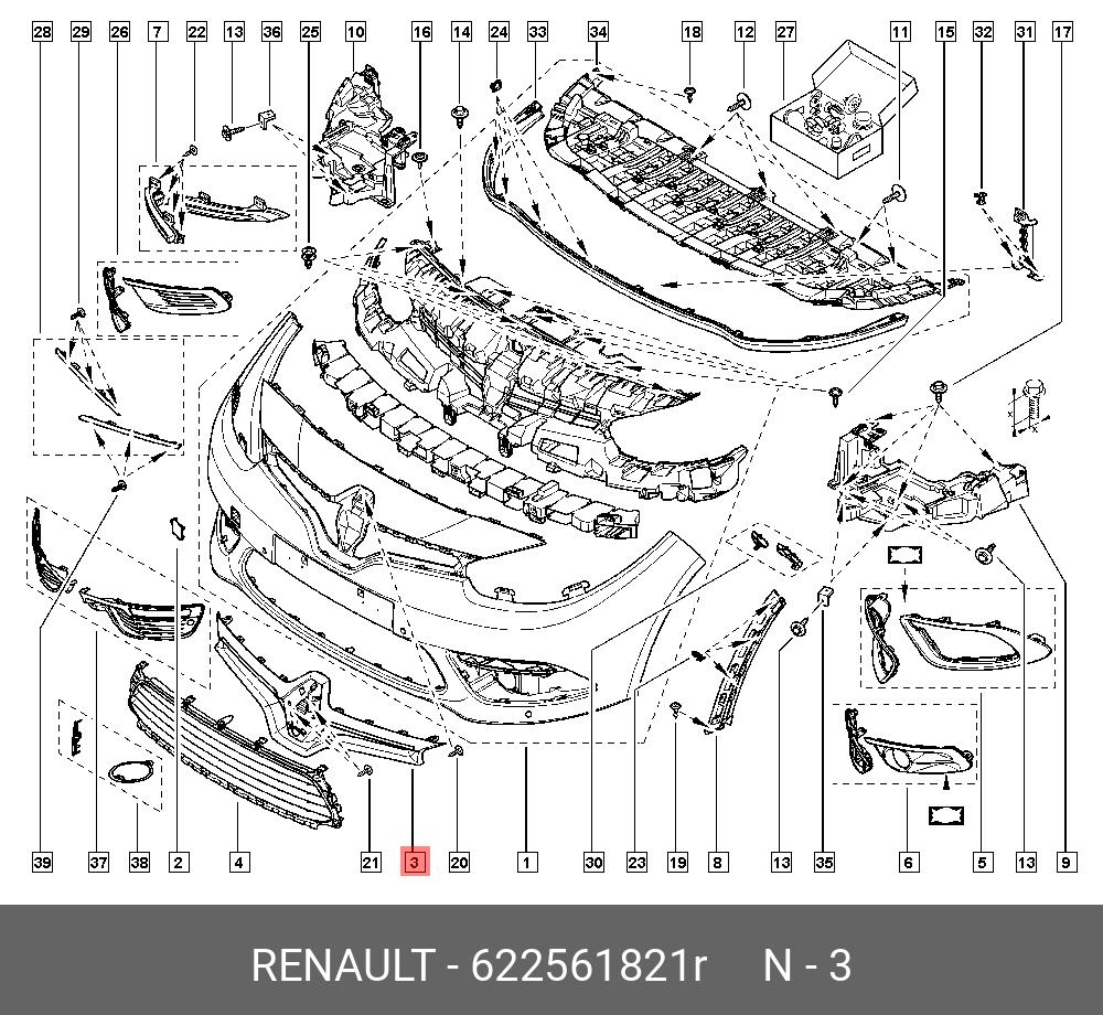 RENAULT 622561821R 622561821R