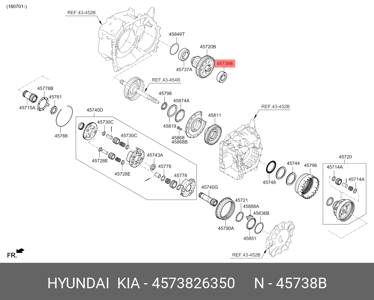 Hyundai / KIA 4573826350 4573826350