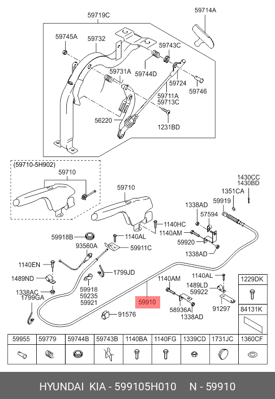 HYUNDAI 59910-5H010 59910-5H010
