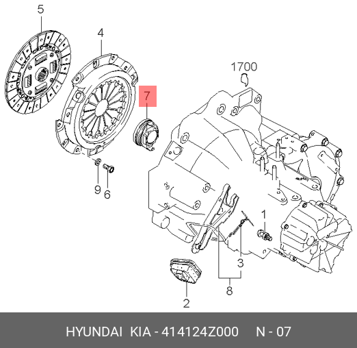 KIA 41412-4Z000 G561-16-510C,LF01-16-510,0K011-16-510
