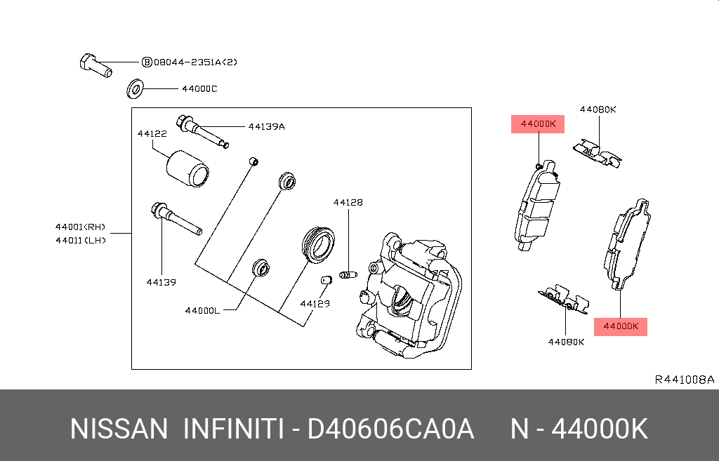 NISSAN D4060-6CA0A D4060-6CA0A,D4060-6CA1A