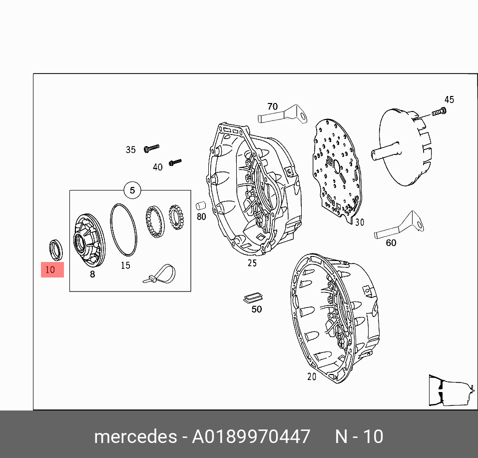 MERCEDES-BENZ 018 997 0447 018 997 0447