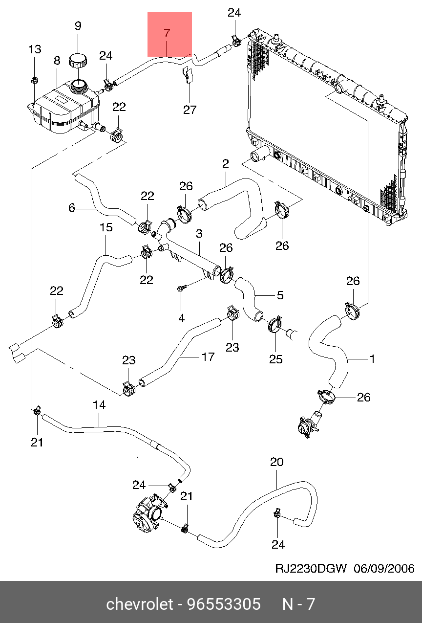 GM 96553305 96553305