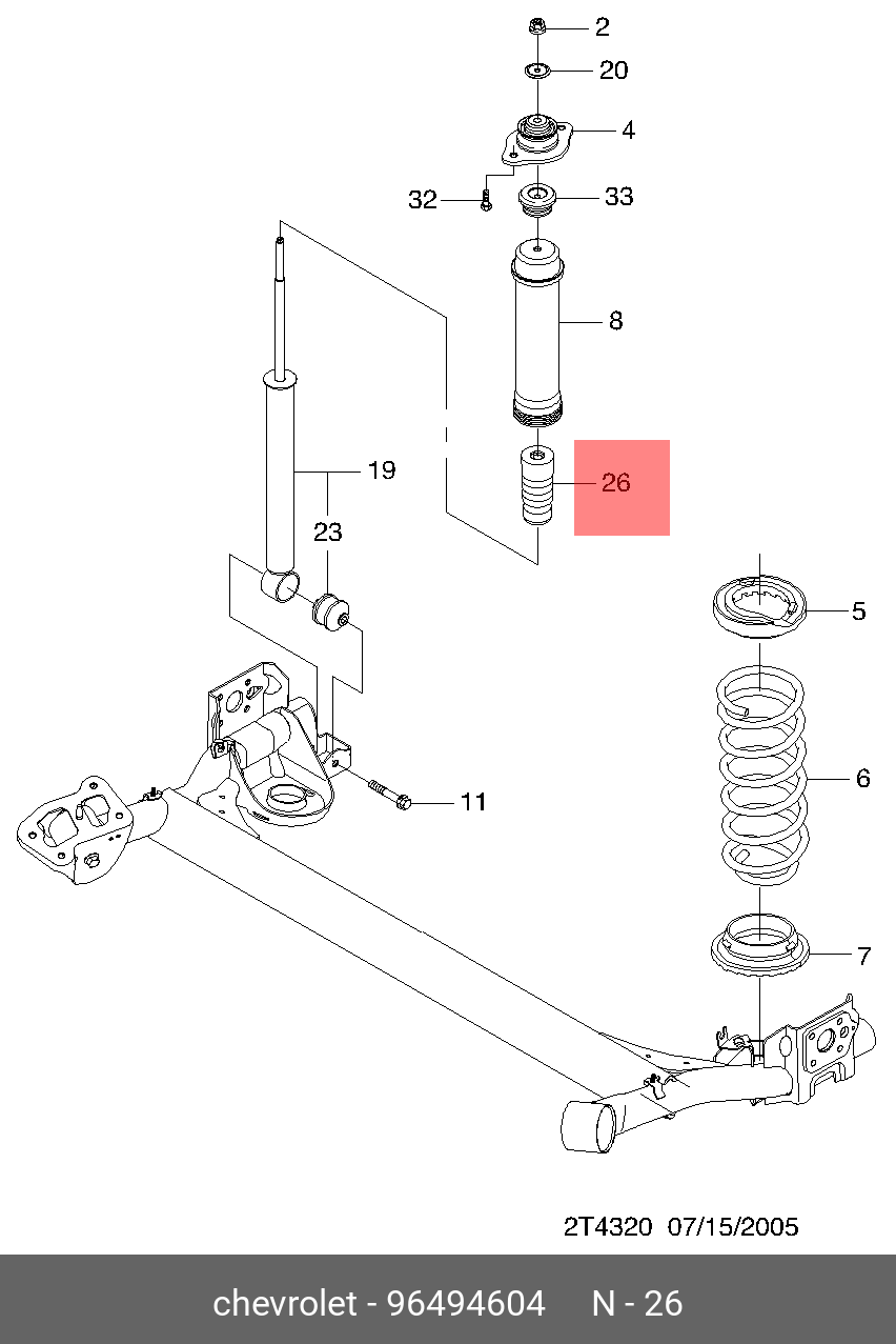 GM 96494604 96494604