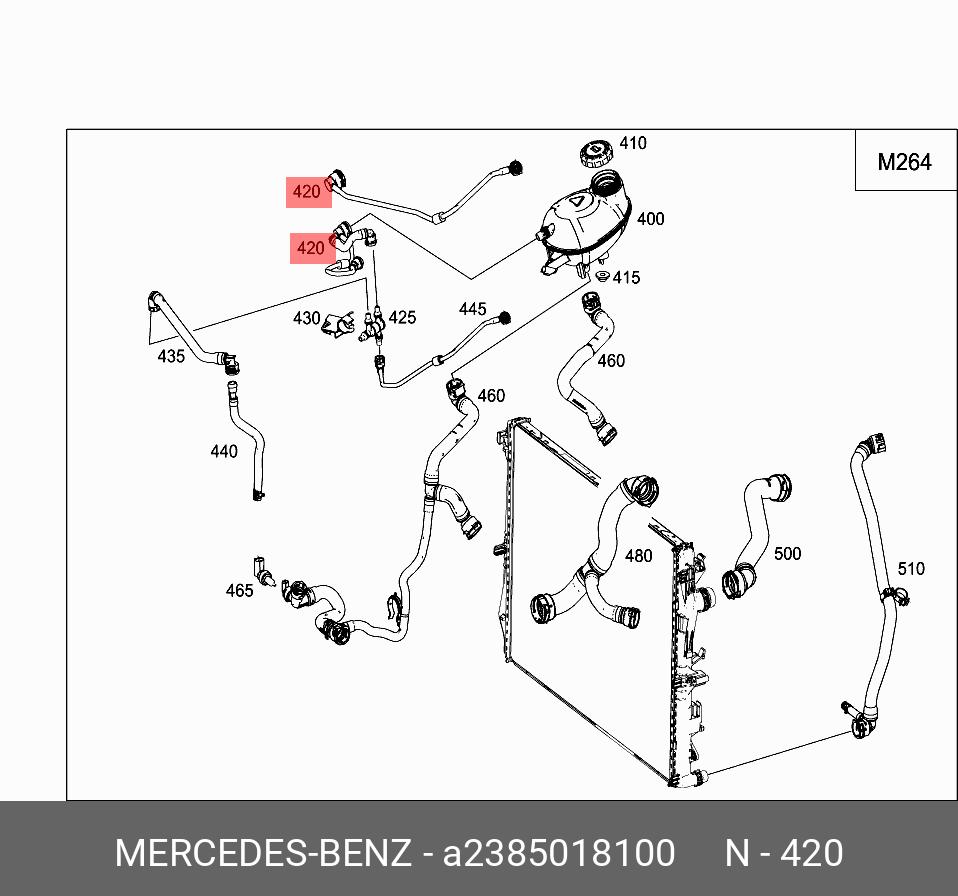 MERCEDES-BENZ A2385018100 A2385018100