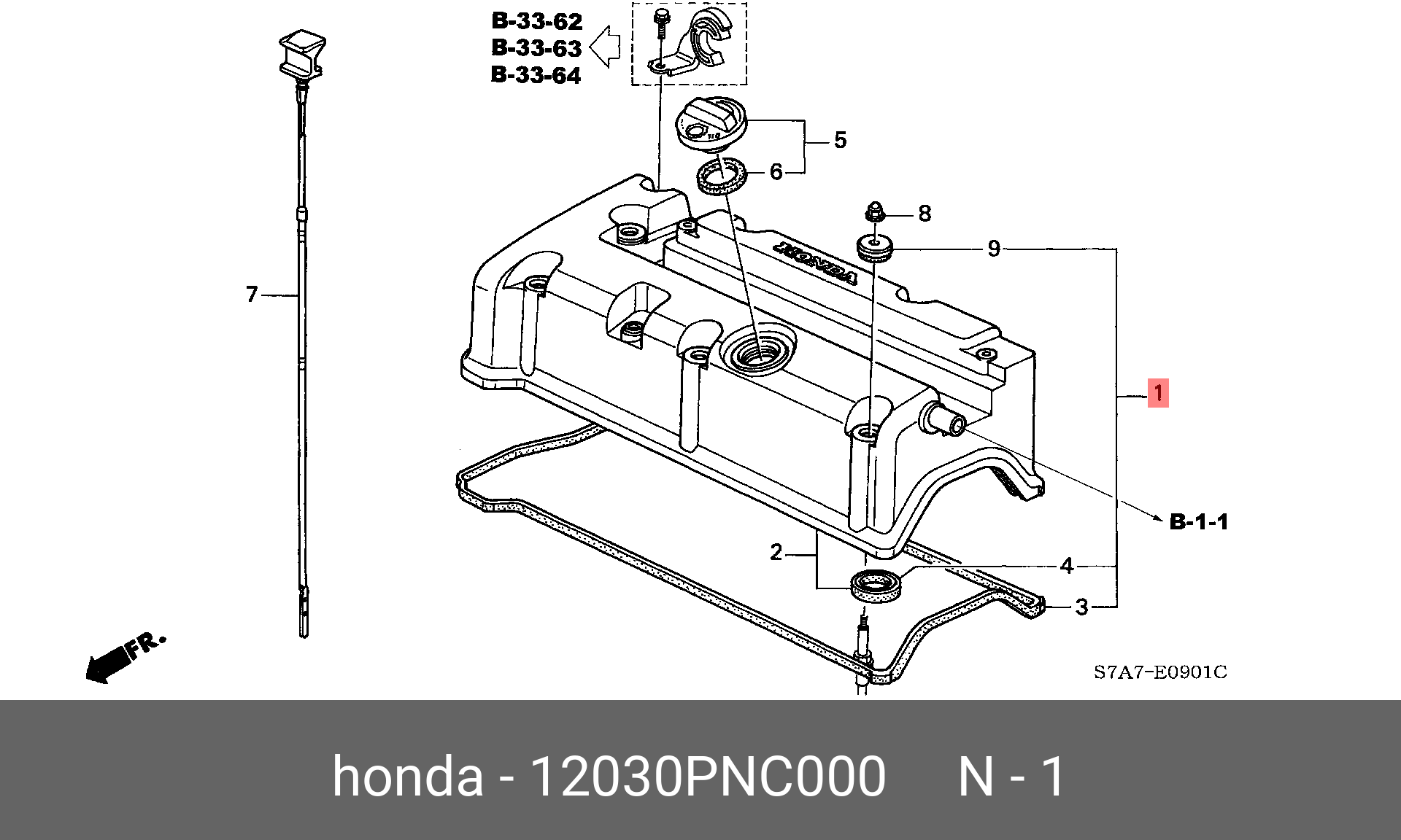 HONDA 12030PNC000 12030PNC000