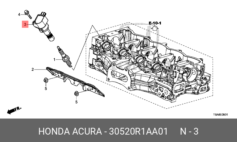 HONDA 30520R1AA01 30520R1AA01