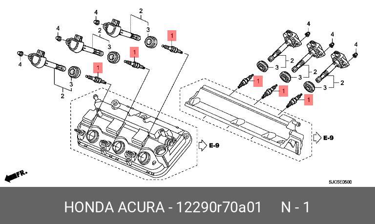 HONDA 12290-R70-A01 12290-R1A-H01,12290-R70-A01,12290-R9G-003,12290-R9G ...