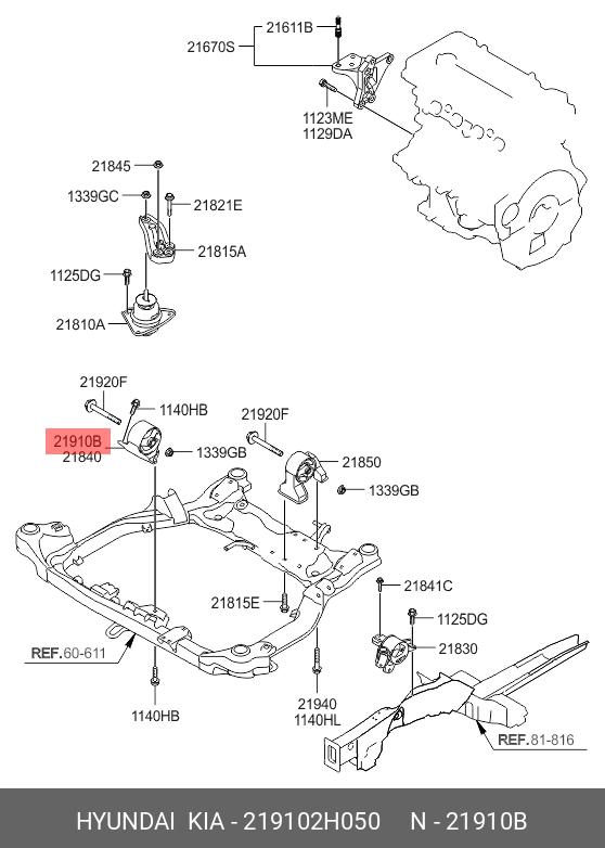 HYUNDAI 21910-2H050 21910-2H000,21910-2H150