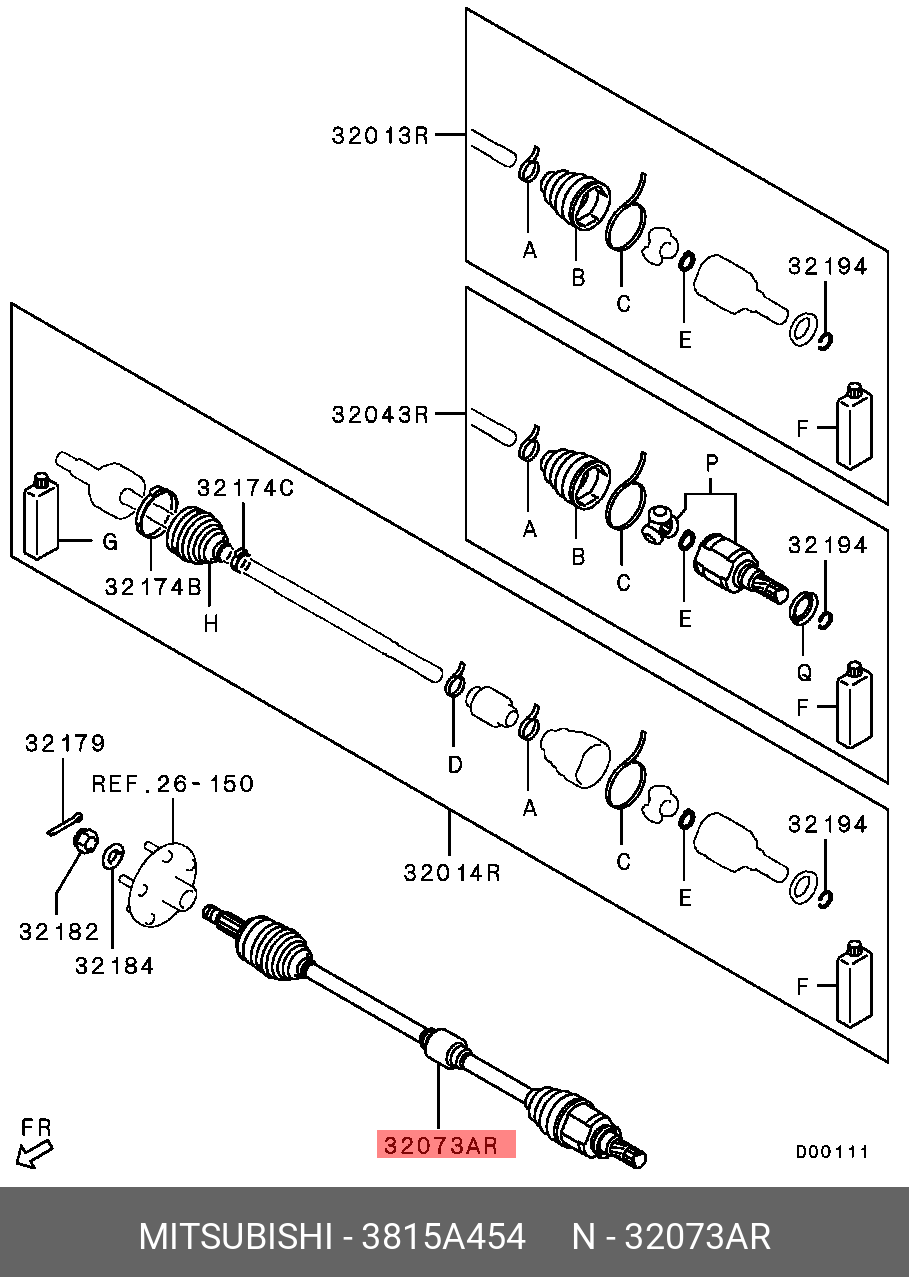 MITSUBISHI 3815A454 3815A454
