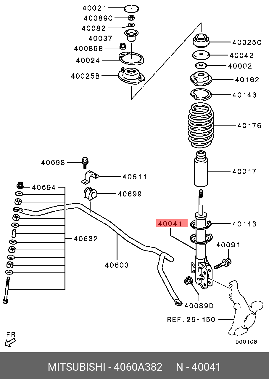 MITSUBISHI 4060A382 4060A382,4060A397