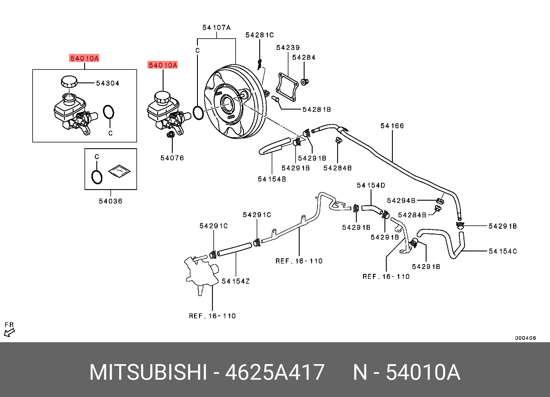 MITSUBISHI 4625A417 4625A417