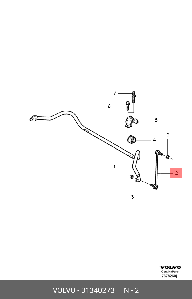 VOLVO 31340273 BP4K-34-170,51320-TRN-H02,508739,BP4K-34-170C,31340273 ...