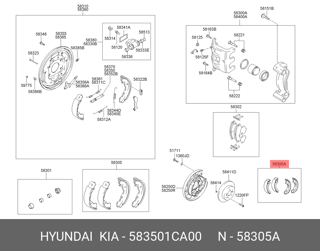 HYUNDAI 58350-1CA00 58350-1JA30,S101063-0500