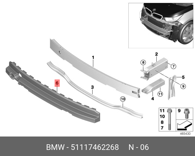 BMW 51117462268 51117462268