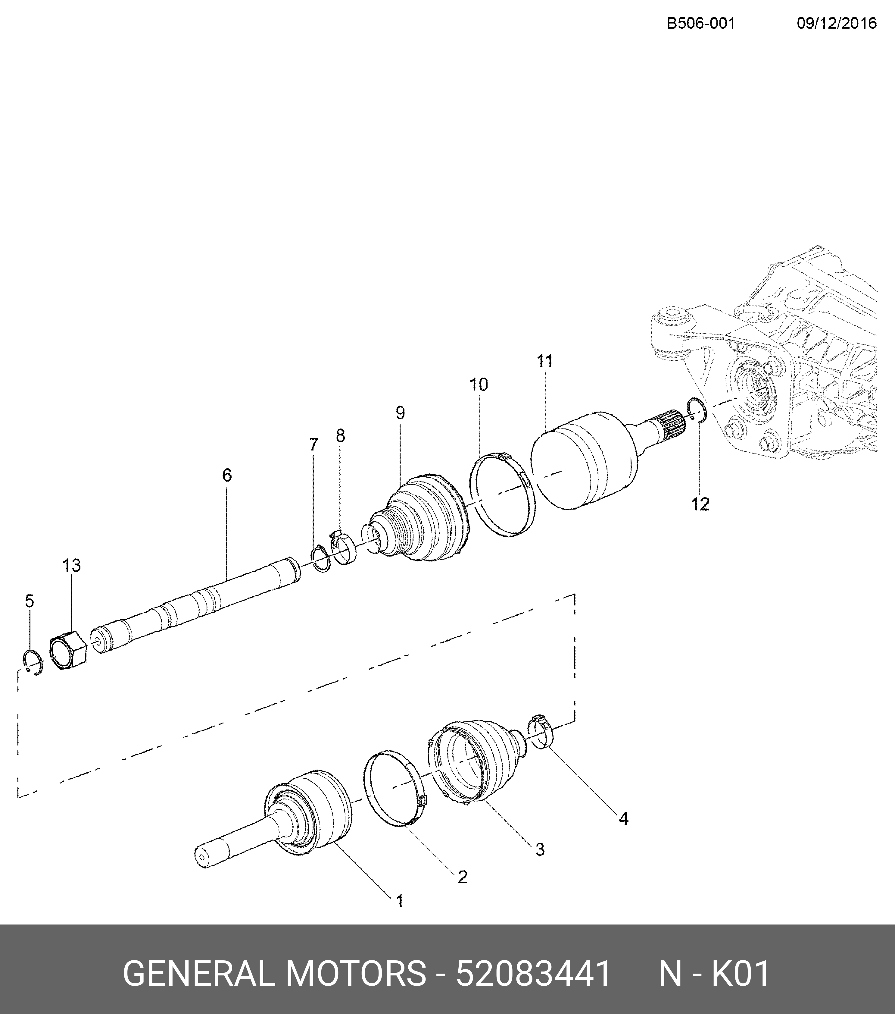 GM 52083441 52083441