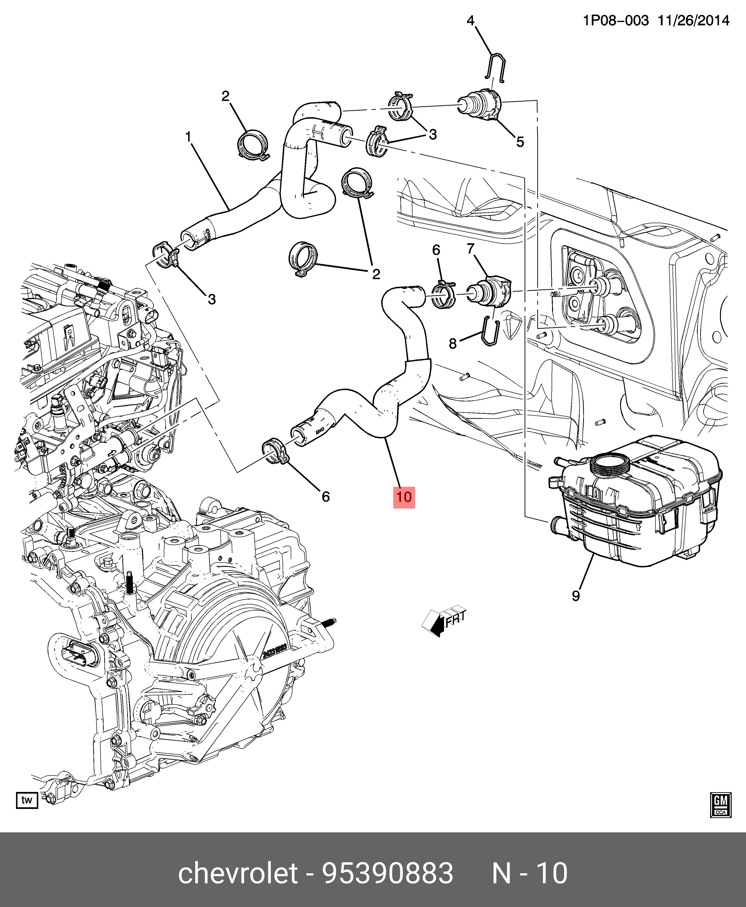 GM 95390883 95390883