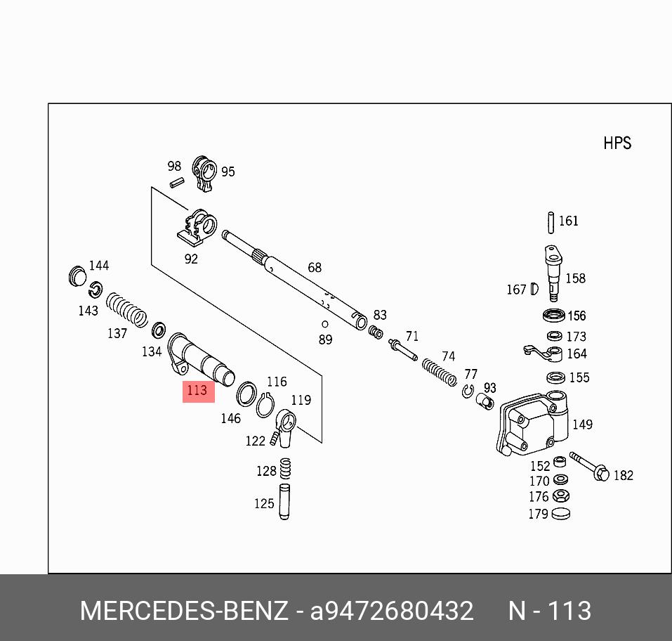 Daimler AG A9472680432 A9472680432