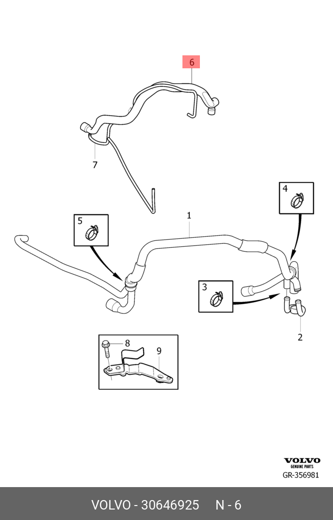 VOLVO 30646925 30646925
