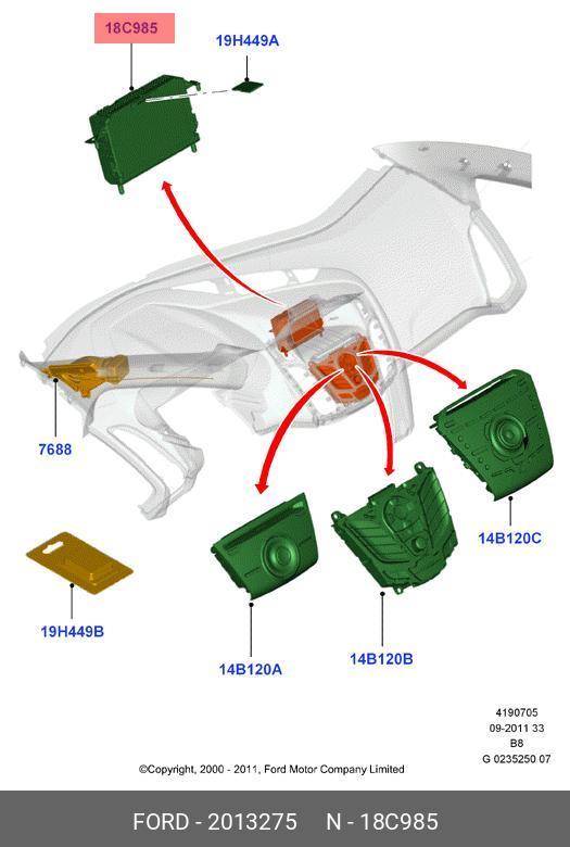 FORD 2013275 2013275
