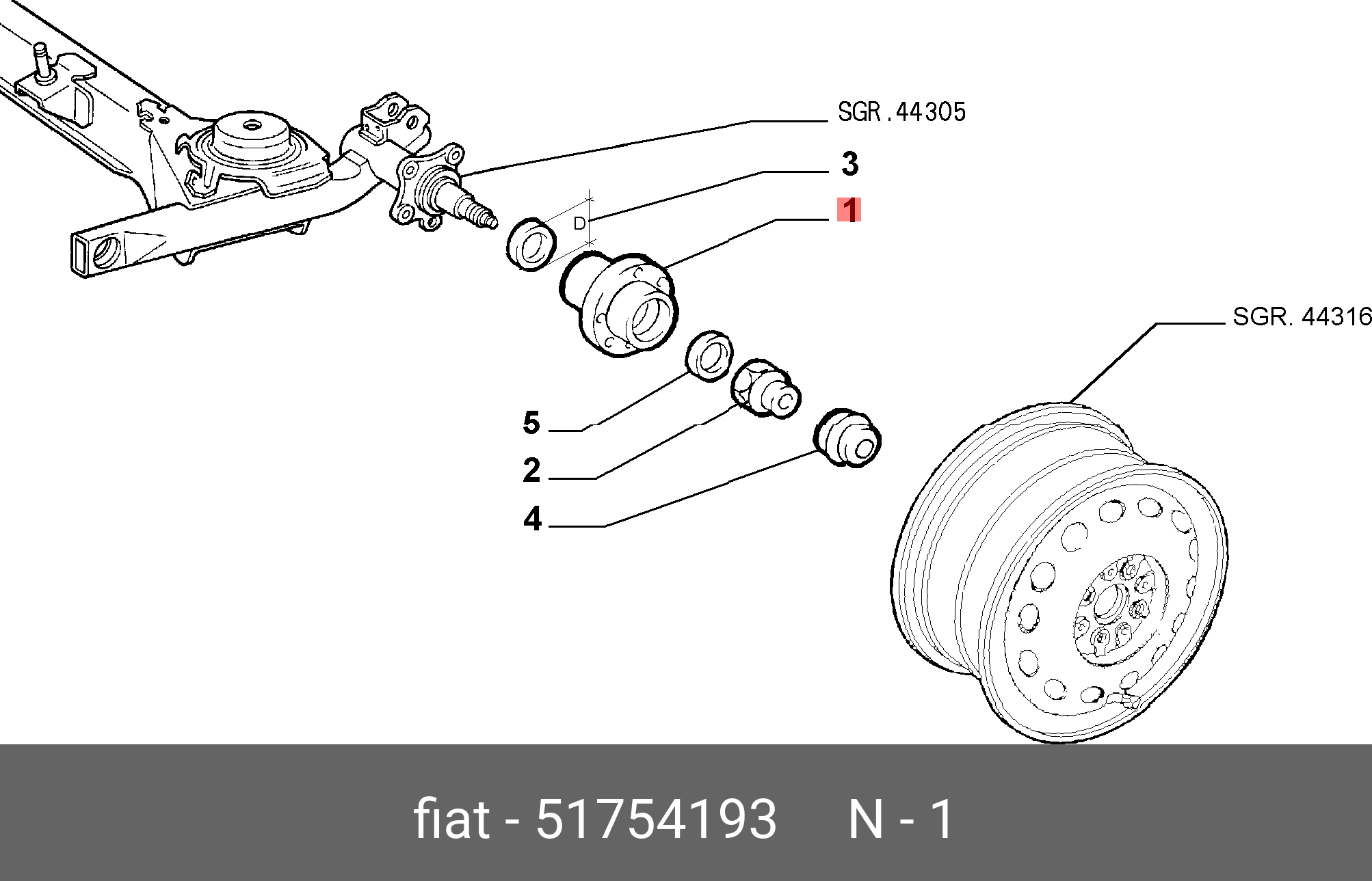 FIAT 5 175 4193 5 175 4193,7 176 9738