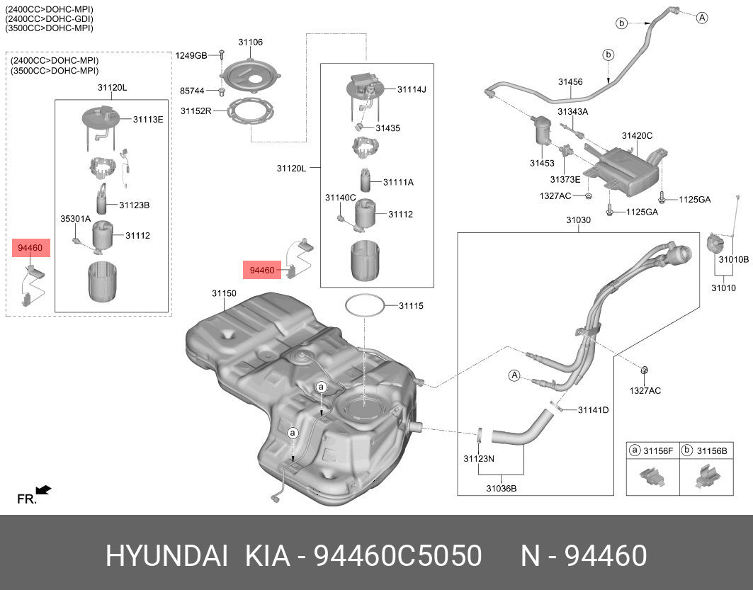 Hyundai / KIA 94460C5050 94460C5050