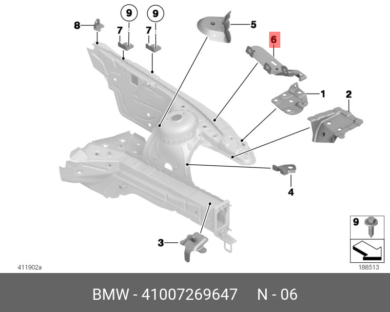 BMW 41007269647 41007269647