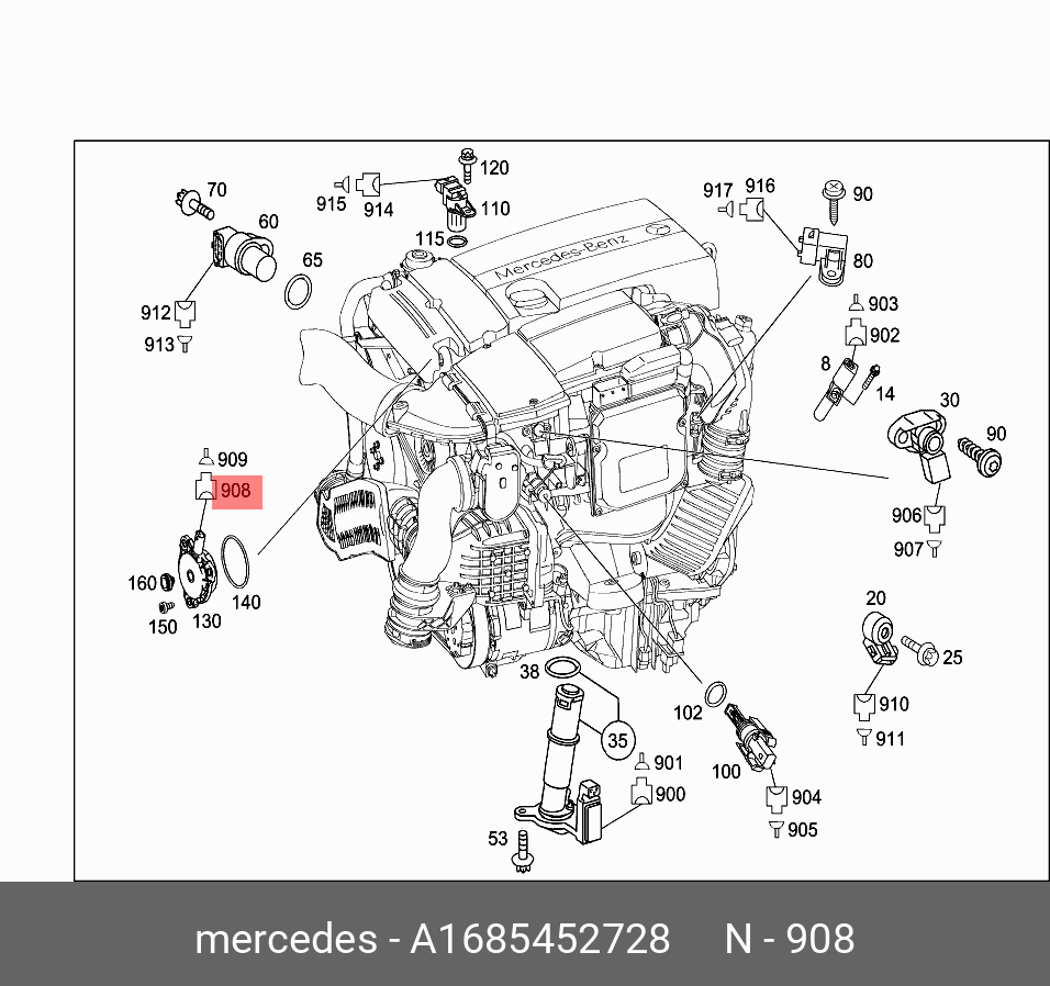 MERCEDES-BENZ A1685452728 A1685452728