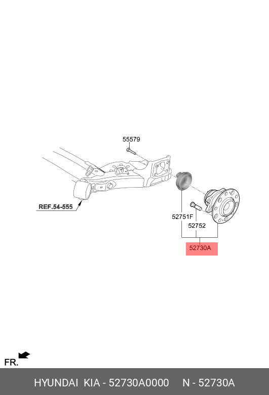 Hyundai / KIA 52730-A0000 52730-A0000
