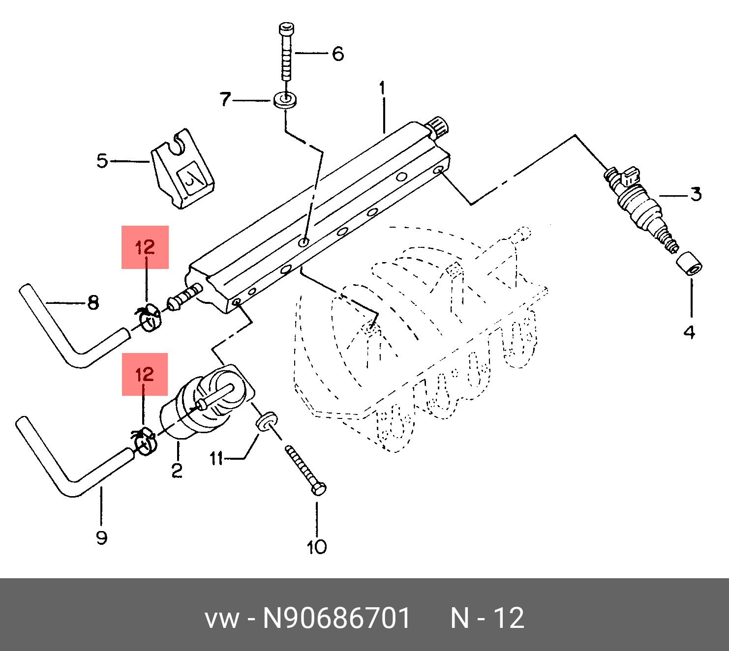 VAG N90686701 N90686701