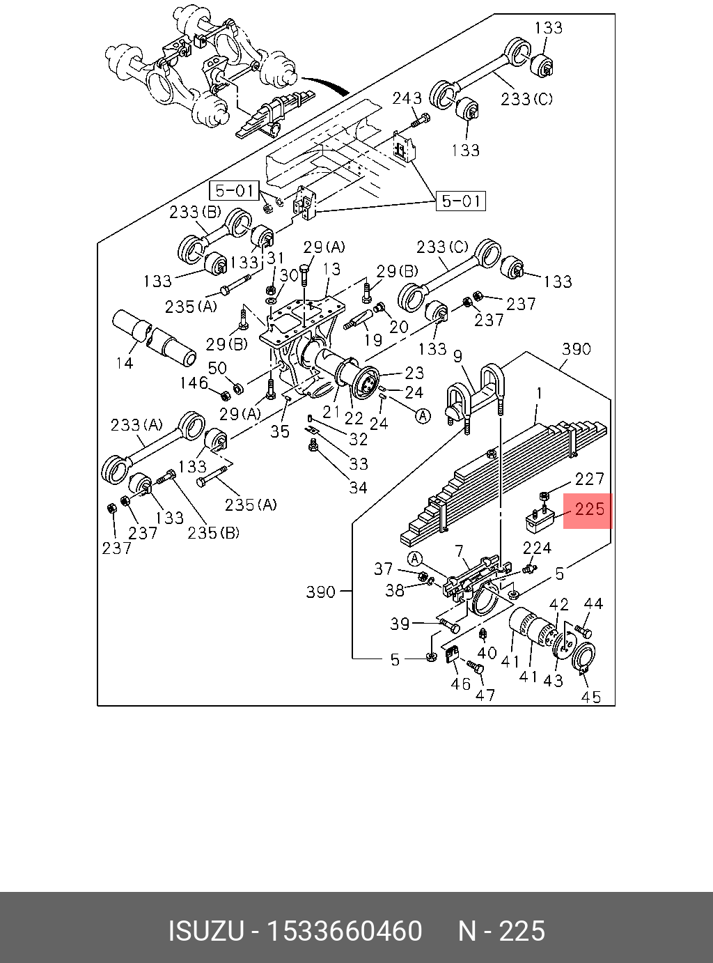 ISUZU 1-53366-046-0 1-53366-026-0,1-53366-026-1,1-53366-046-0,1-53366-046-1