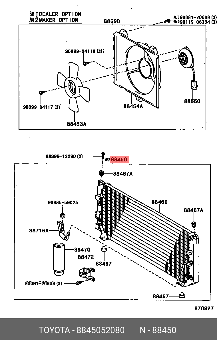 TOYOTA 8845052080 8845052080