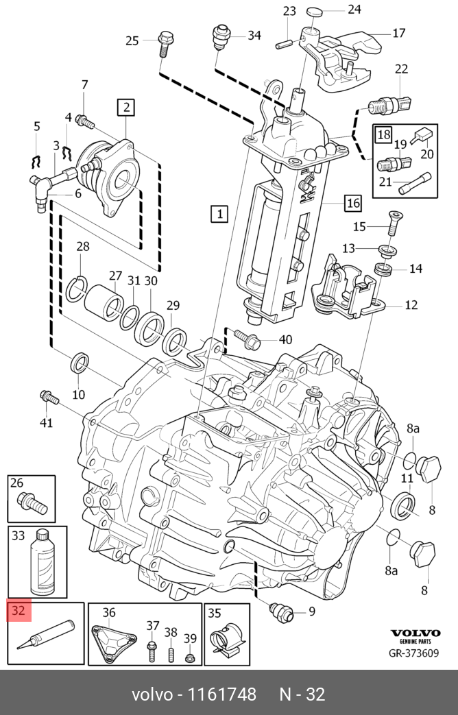 VOLVO 1161748 1161748