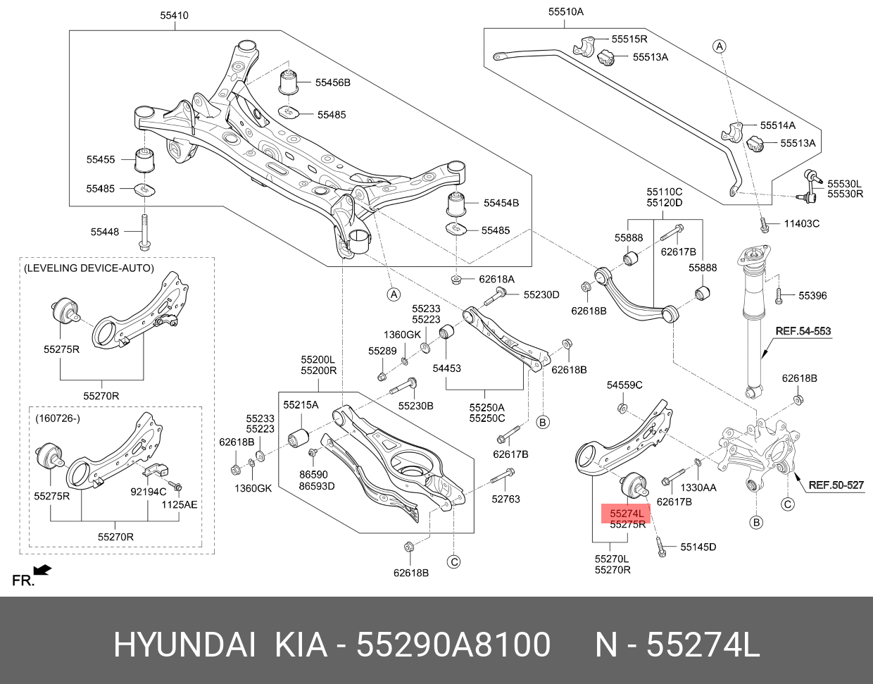 Hyundai / KIA 55290-A8100 55290-A8100