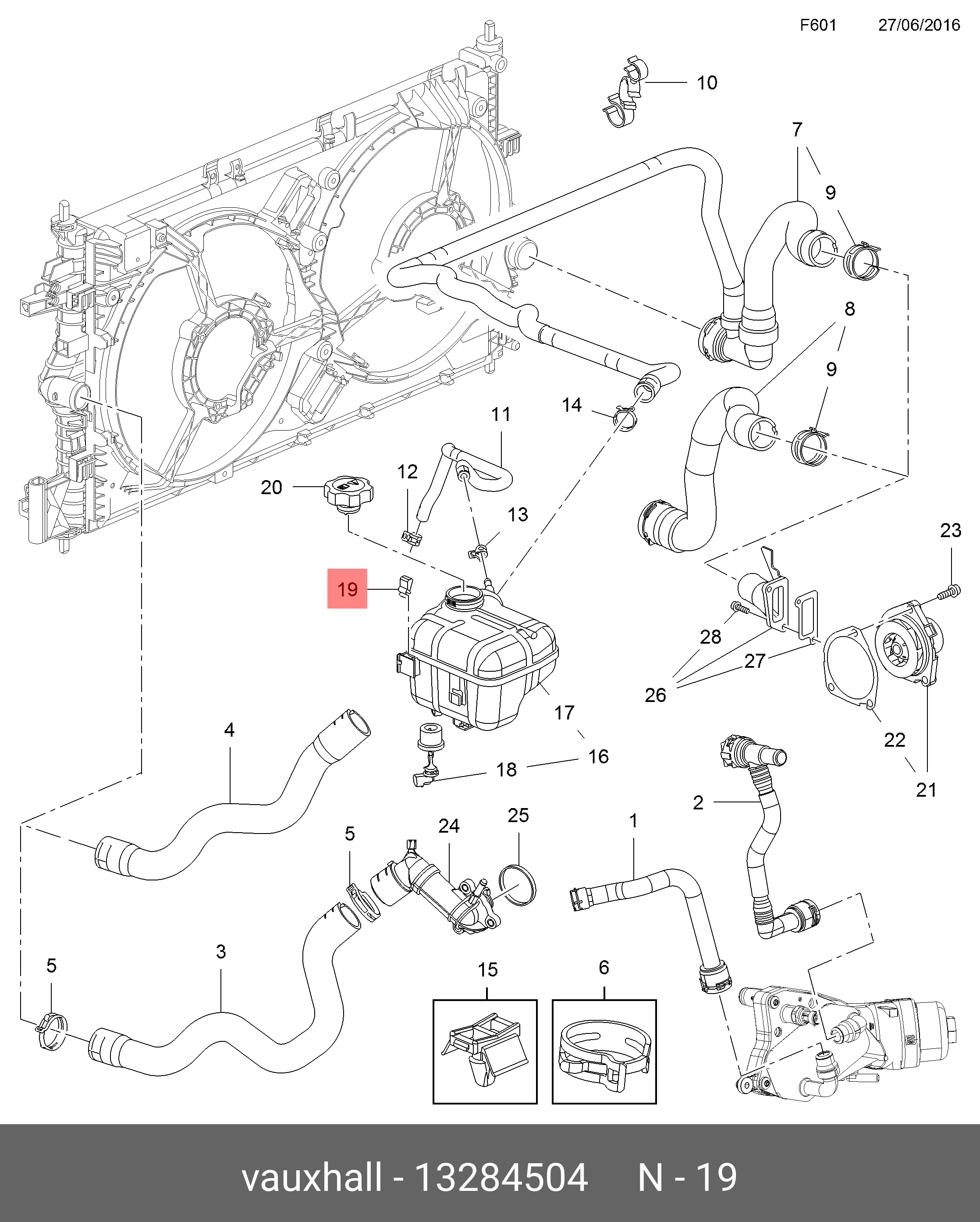 OPEL 13284504 13284504