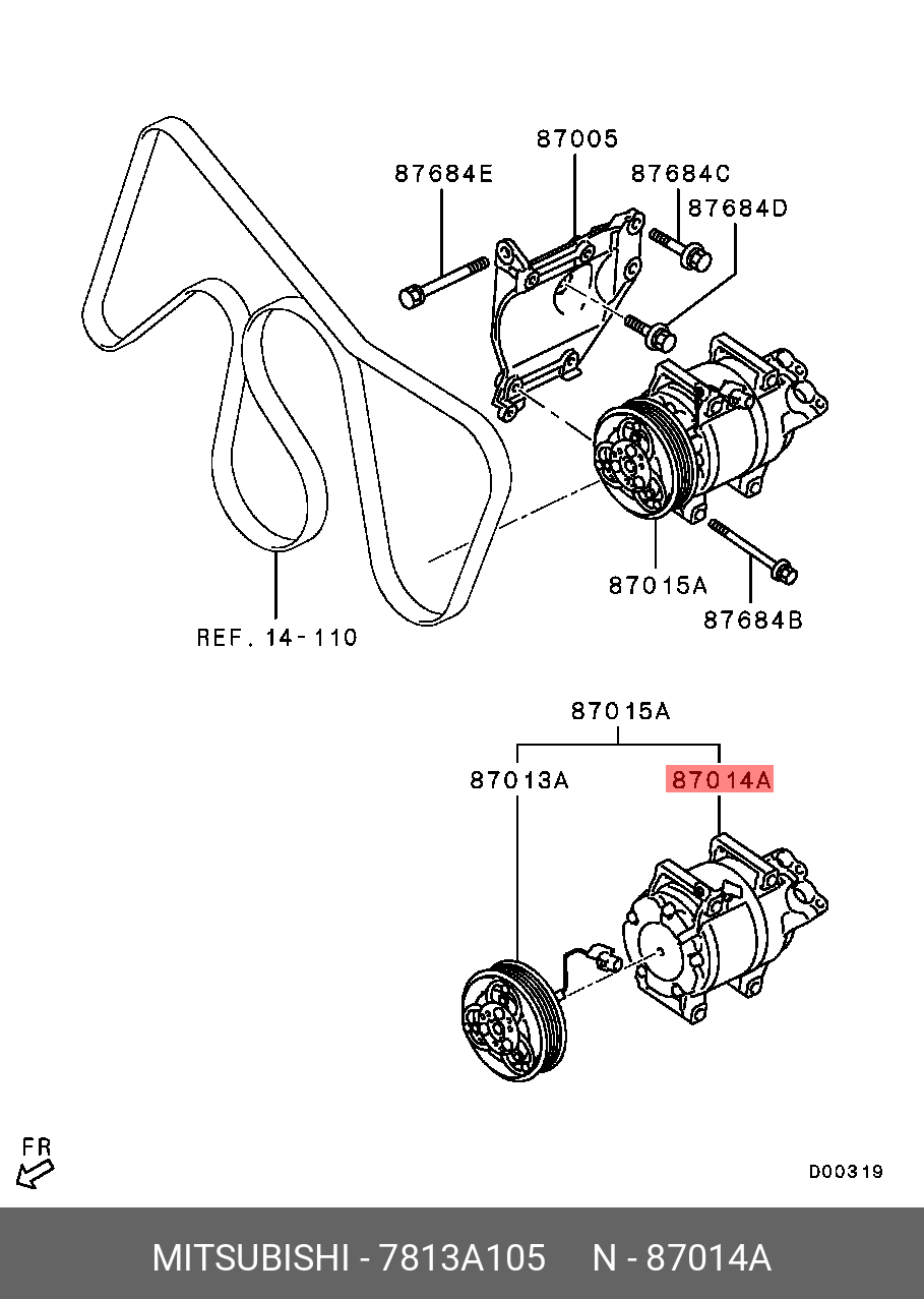 MITSUBISHI 7813A105 7813A105