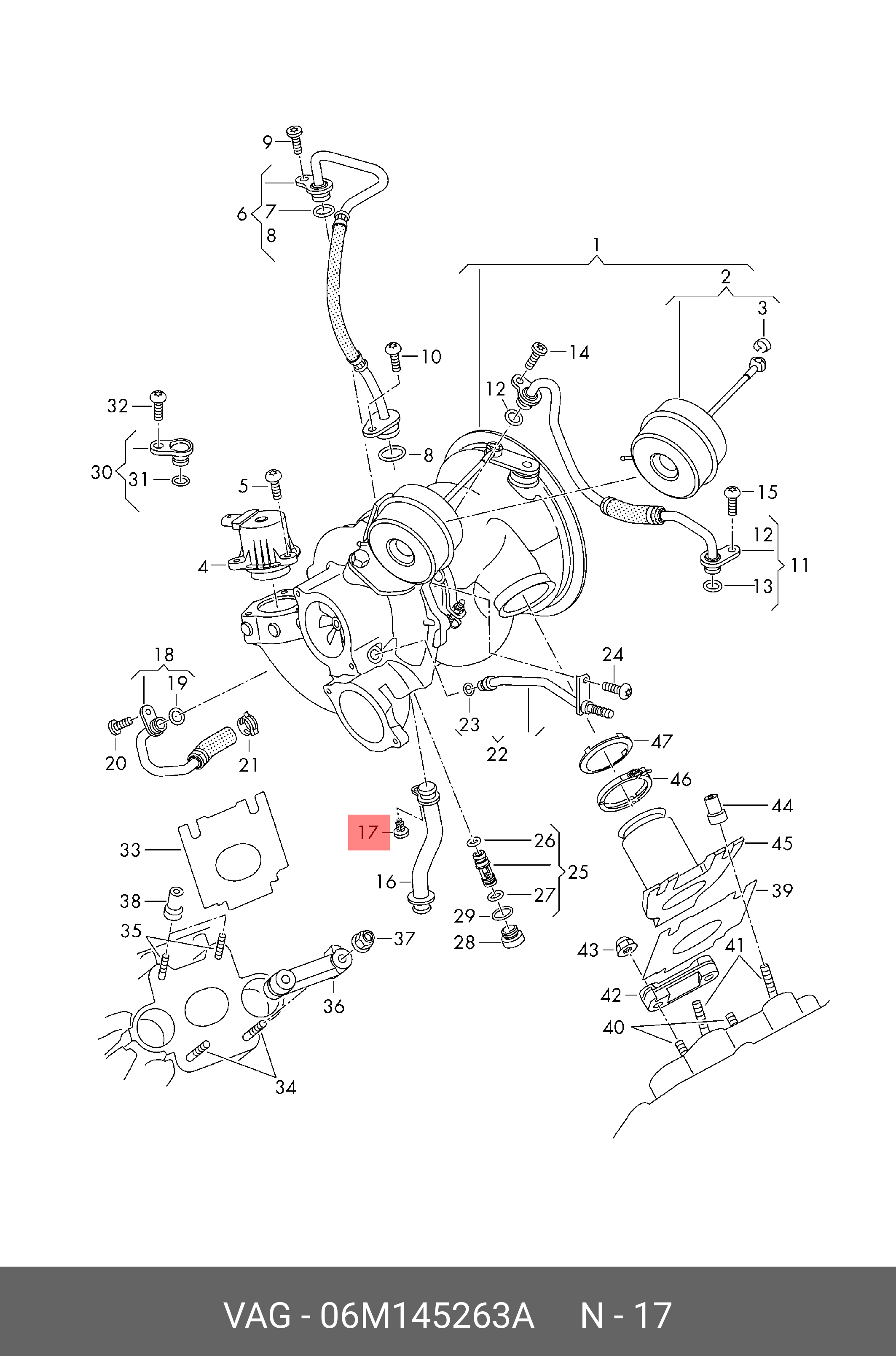 VOLKSWAGEN 06M145263A 06M145263A